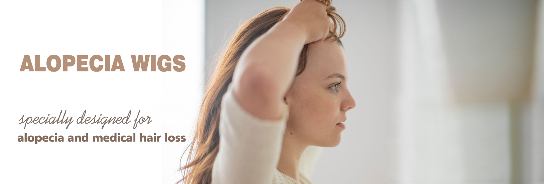 Buy alopecia wig online, human hair wigs hide alopecia hair loss_LEOO HAIR